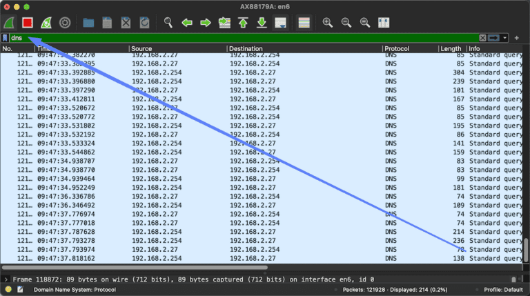 Expert Guide on How To Filter DNS Traffic Using Wireshark - Dominic Wiersma.com